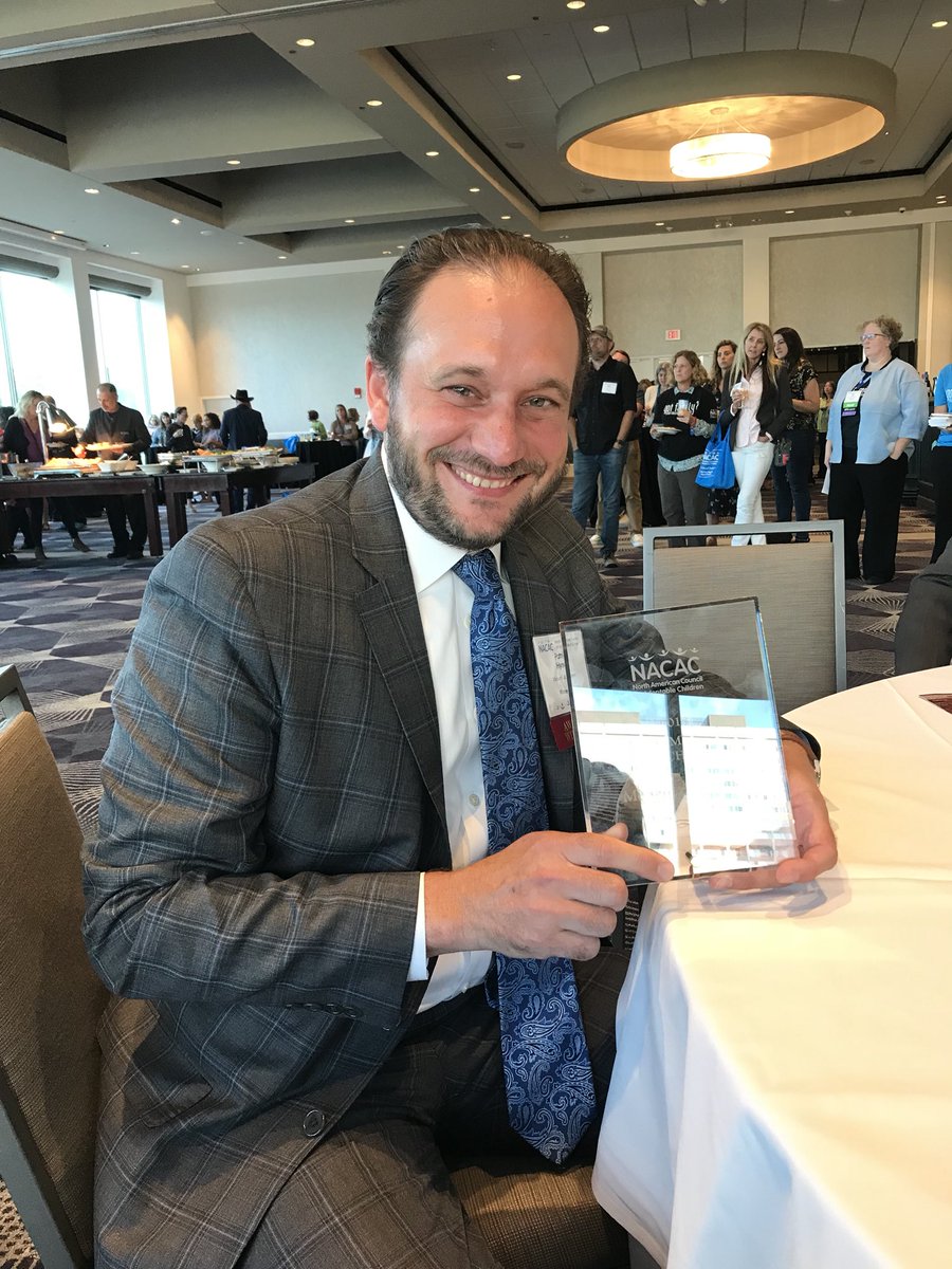 Government Relations Team Accepts NACAC Award - Messerli Kramer